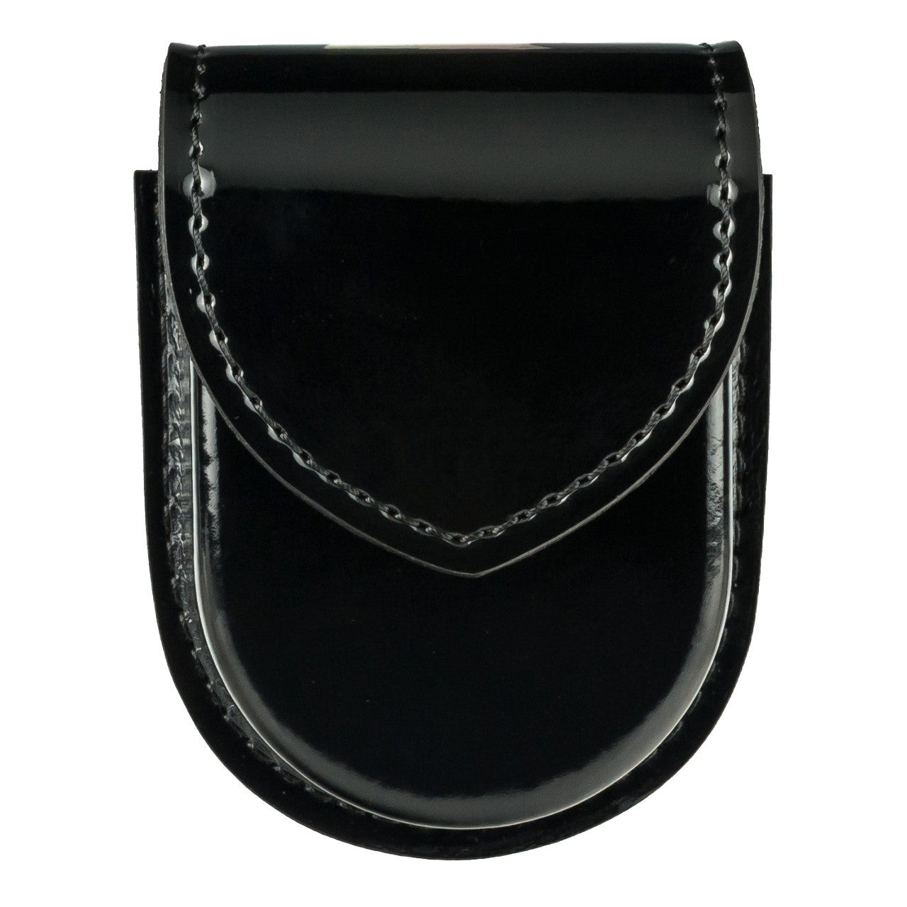 SAFARILAND Double Handcuff Pouch Model 290 BLACK HI GLOSS HIDDEN ...
