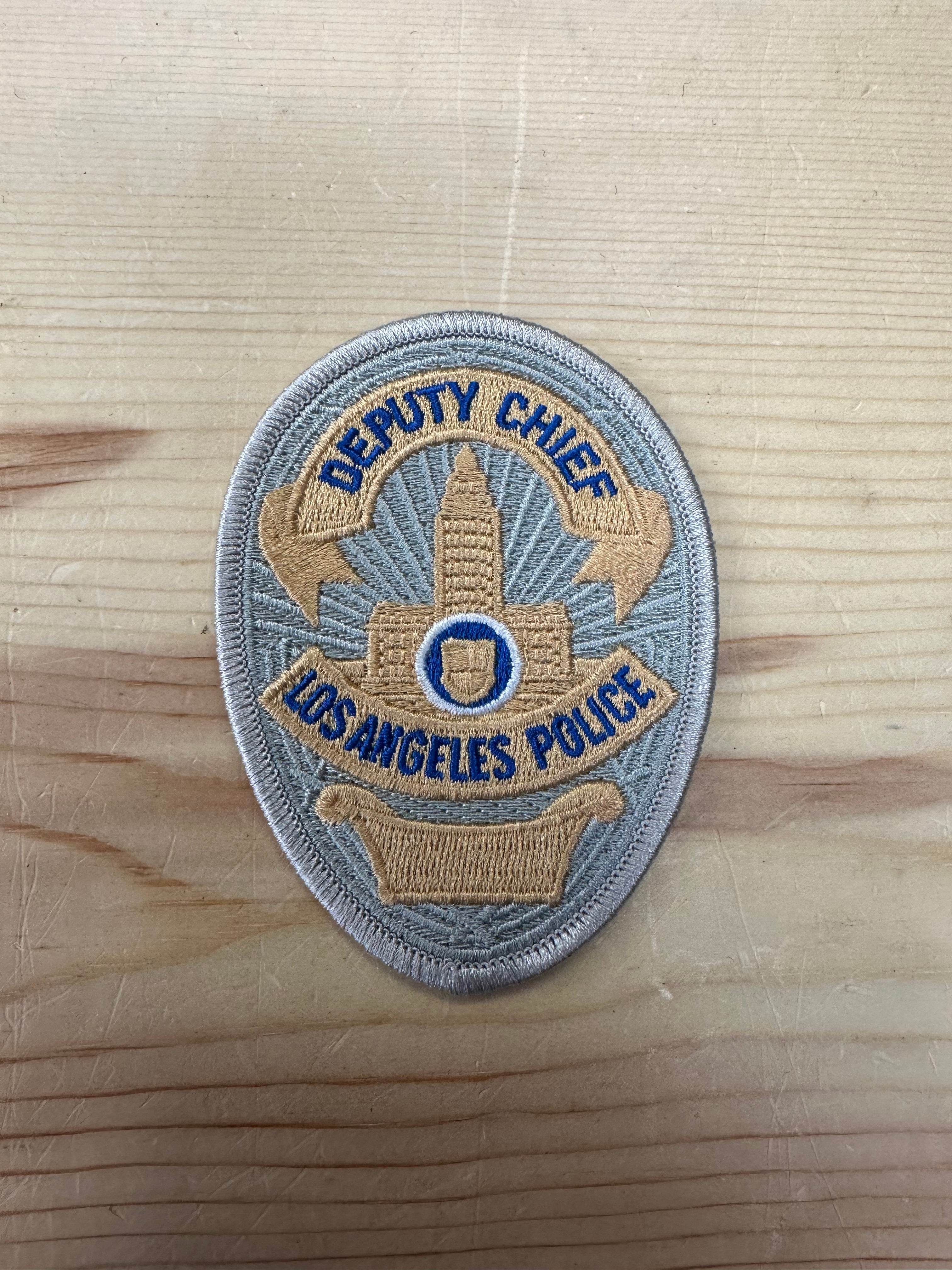 LAPD Hero's Pride Deputy Chief Badge Patch | Code 4 Uniforms